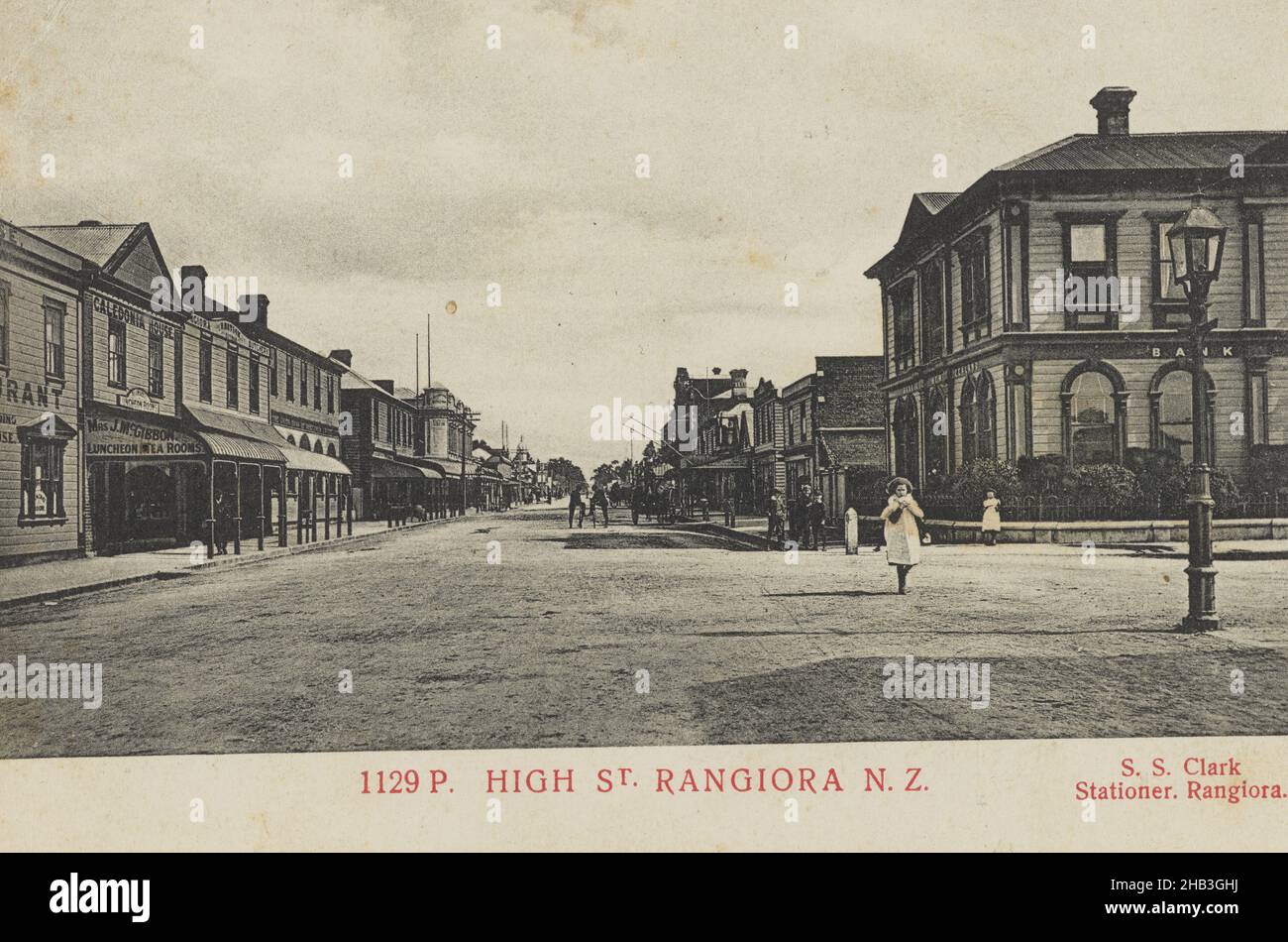 High Street, Rangiora, New Zealand, Muir & Moodie studio, 1905 ...