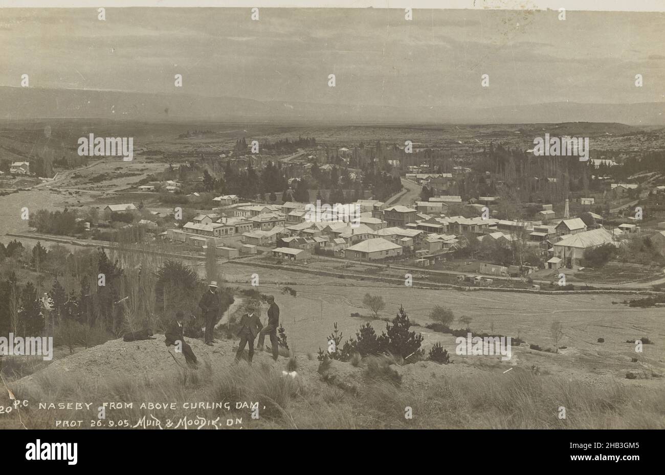 From above curling dam naseby hi-res stock photography and images - Alamy