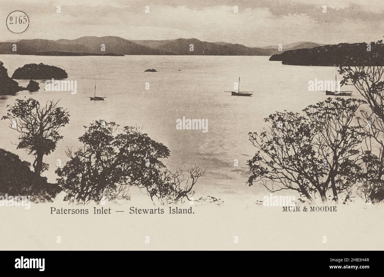 Paterson Inlet, Stewart Island, Muir & Moodie studio, photography ...