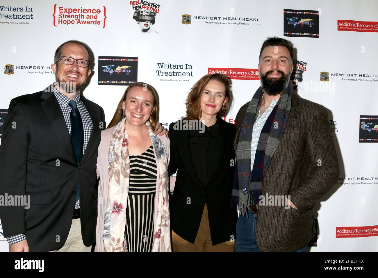 LOS ANGELES - DEC 15: Jake Disch, Vicki Schairer, Angela Jaynes, Joseph ...