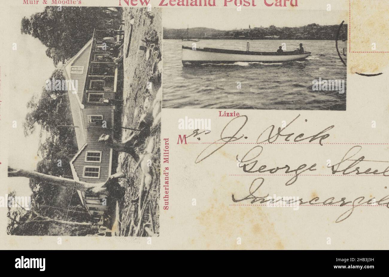 Milford sound sutherland and lizzie hi-res stock photography and images ...