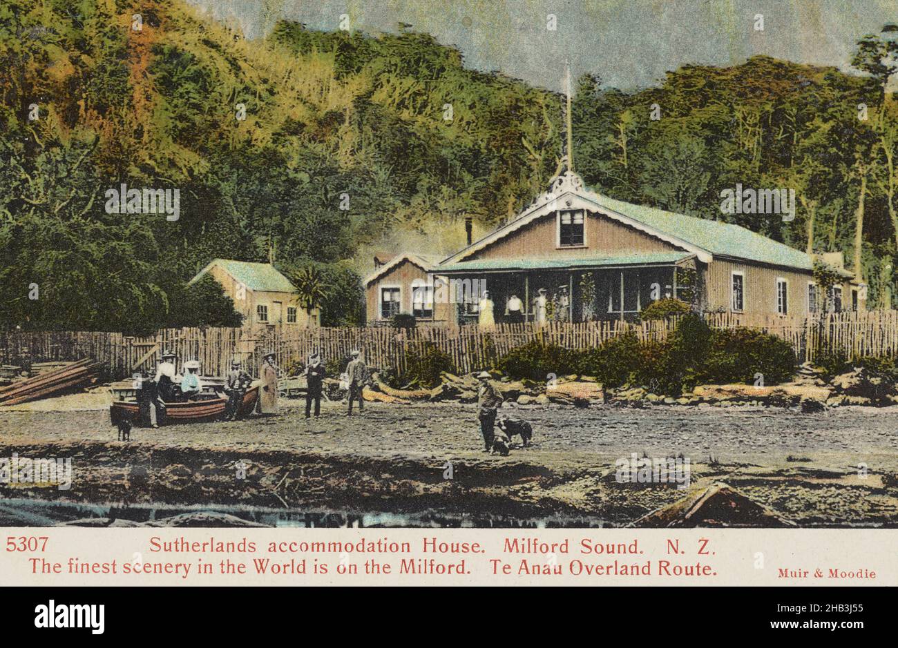 Sutherlands accomodation house hi-res stock photography and images - Alamy