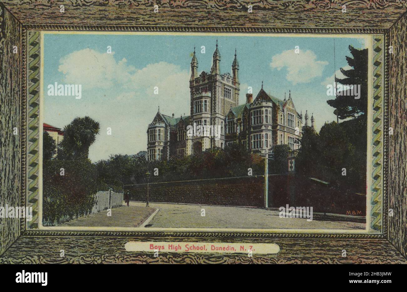 Boys High School, Dunedin, New Zealand, Muir & Moodie studio, 1904-1915 ...