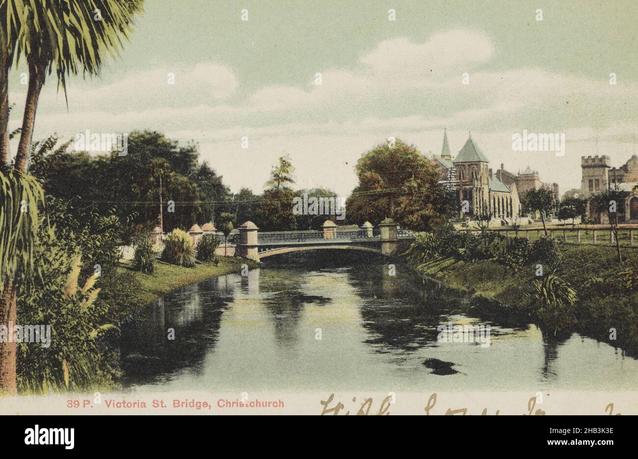 Christchurch victoria street bridge hi-res stock photography and images ...