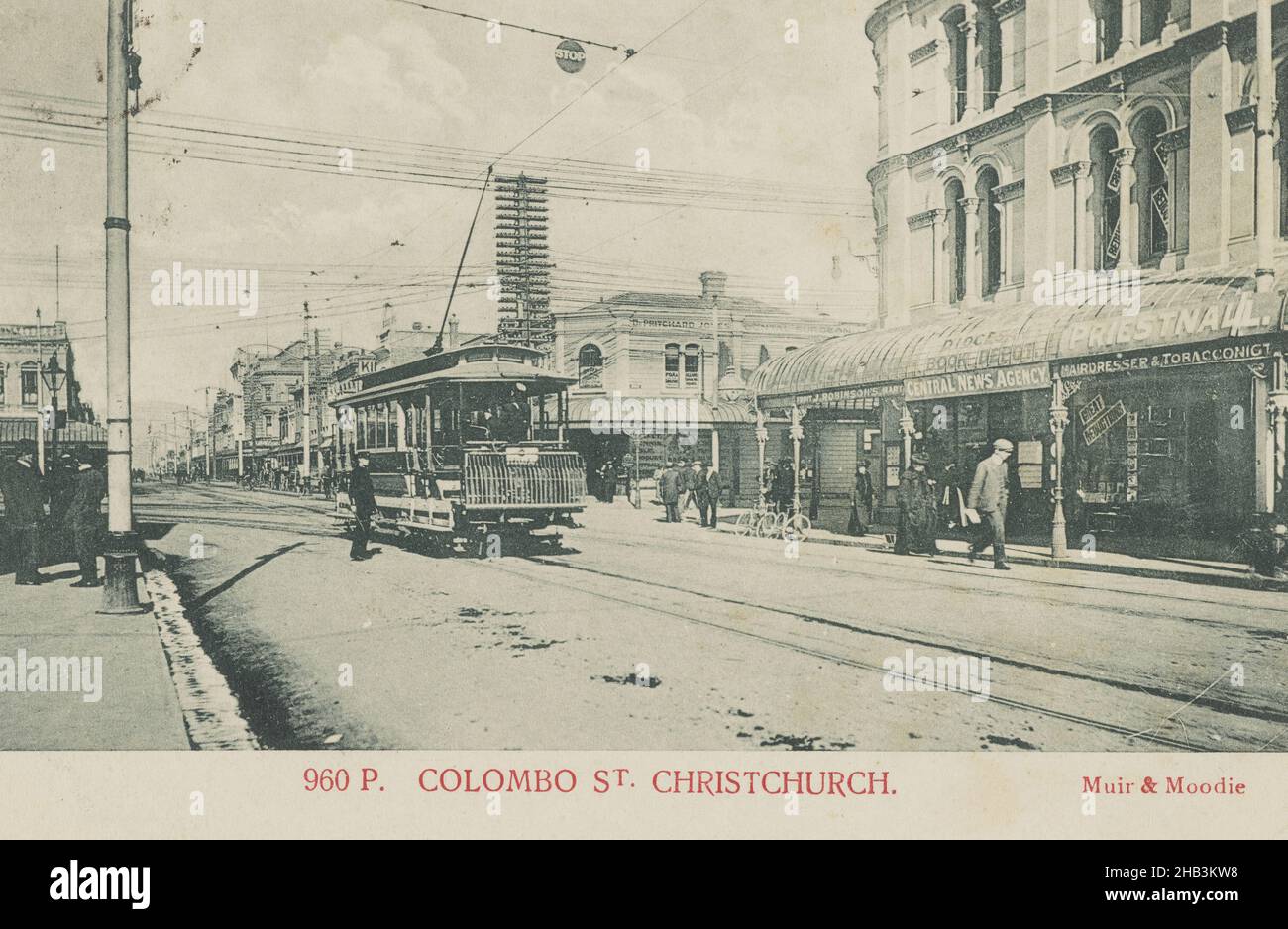 Christchurch colombo street hi-res stock photography and images - Alamy