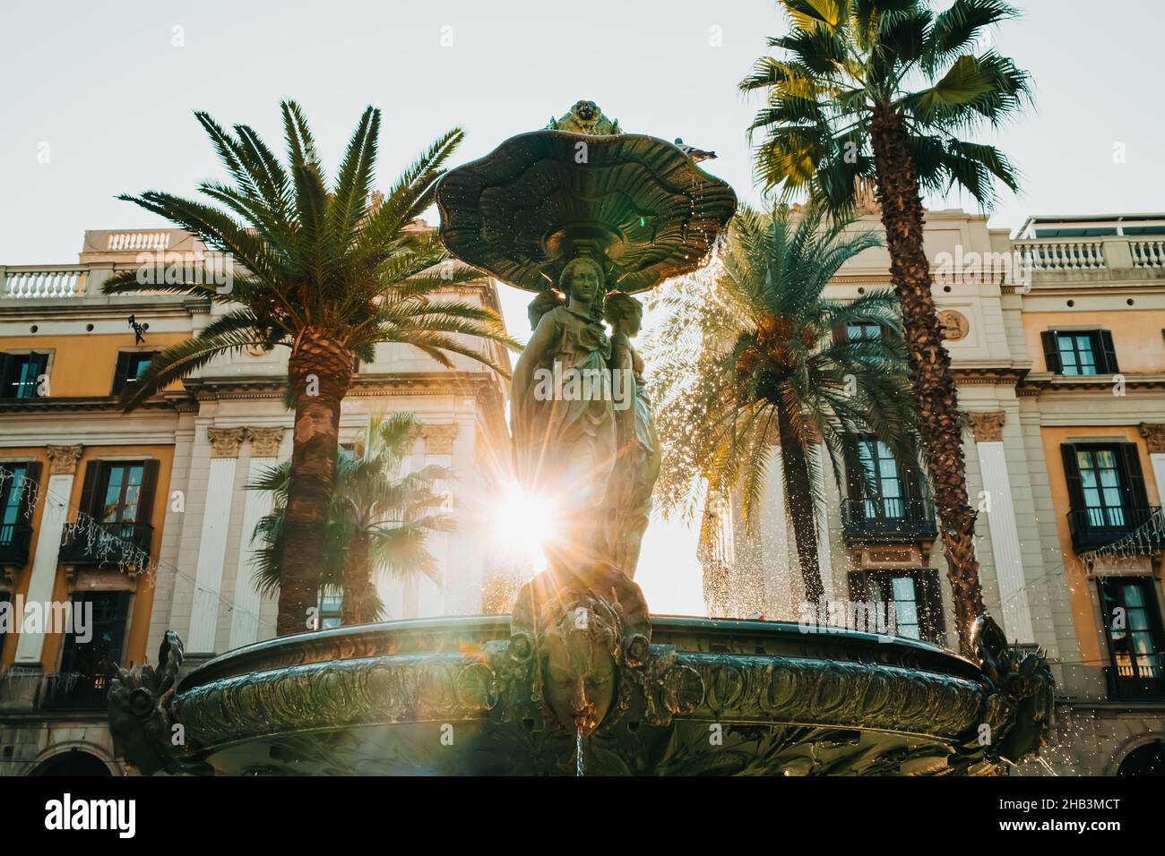 Water fountain sunshine slow motion hi-res stock photography and images ...