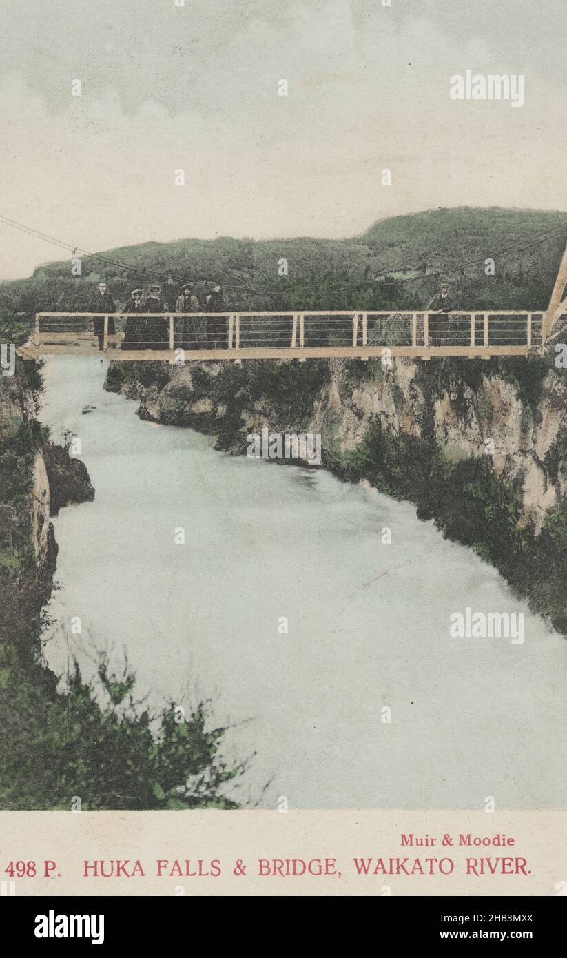 Waikato river huka falls and bridge hi-res stock photography and images ...
