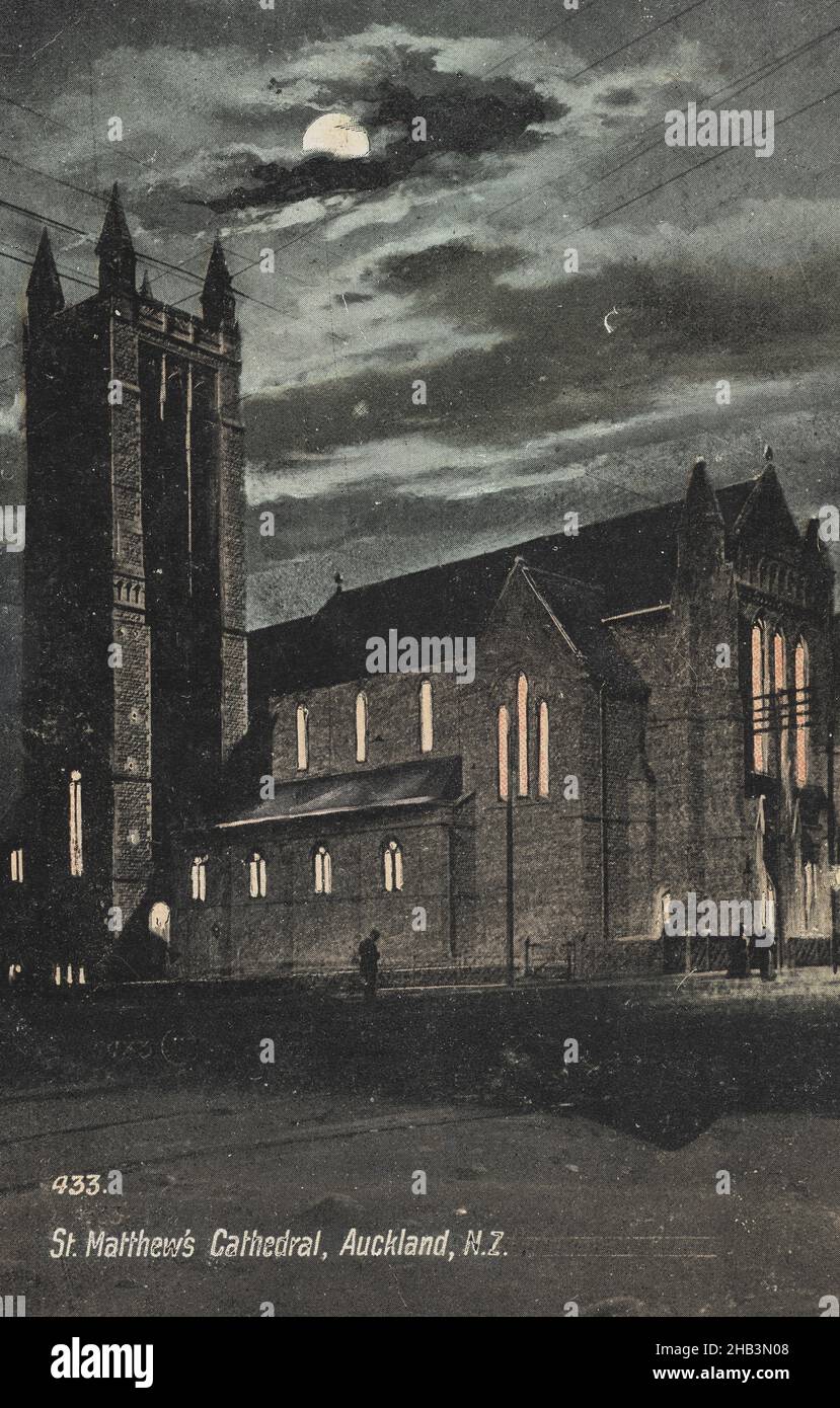 St Matthews Cathedral, Auckland, New Zealand, Muir & Moodie studio ...