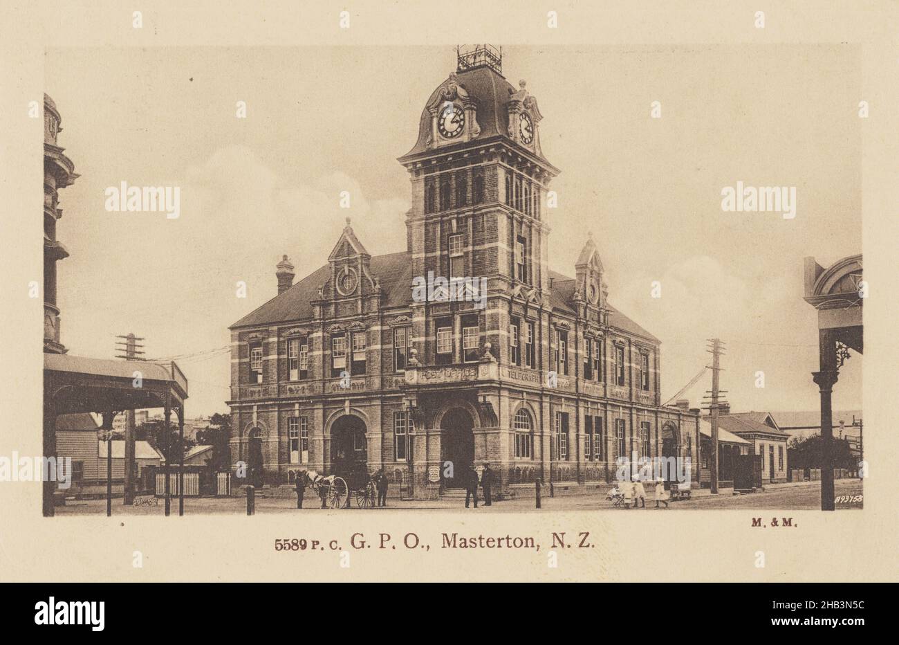 Masterton post office masterton post office hi-res stock photography ...
