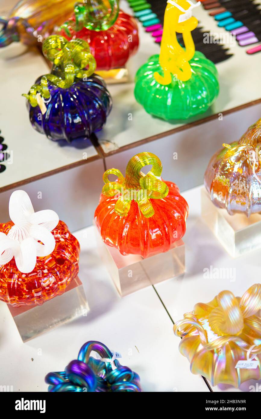 Harmony Glass Works, Harmony, California Stock Photo - Alamy