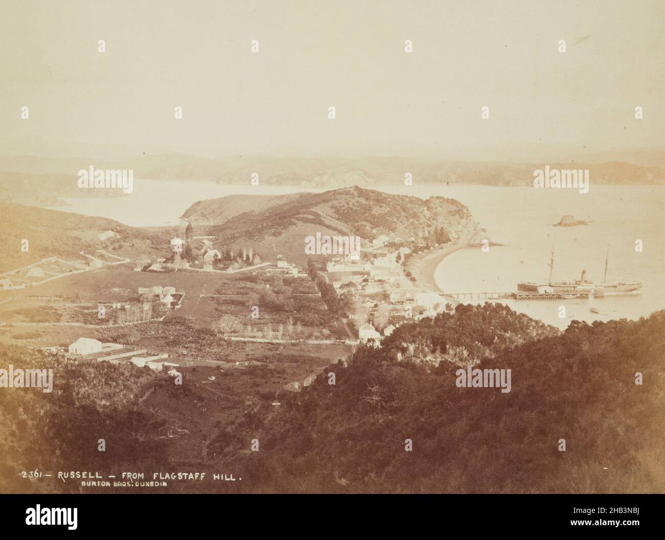 Russell - From Flagstaff Hill, Burton Brothers studio, circa 1890 ...