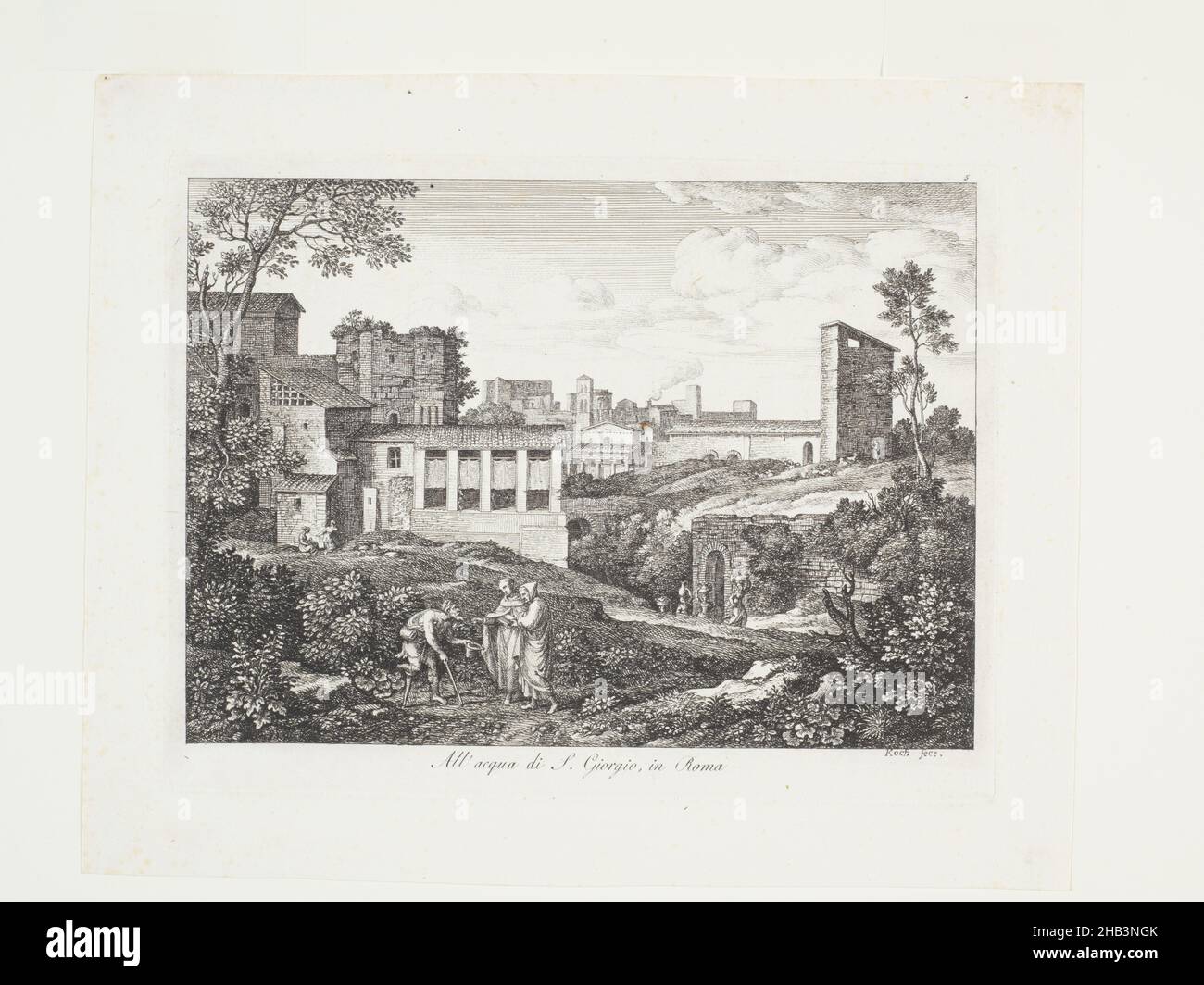 Die Römischen Ansichten (Views of Rome)/ All'acqua di S. Giorgio, in ...