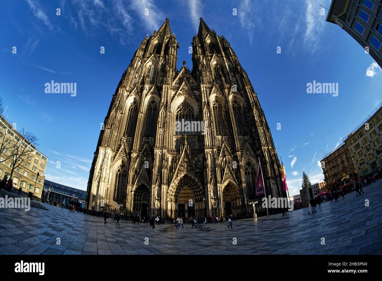 Spire historic cologne church hi-res stock photography and images - Alamy