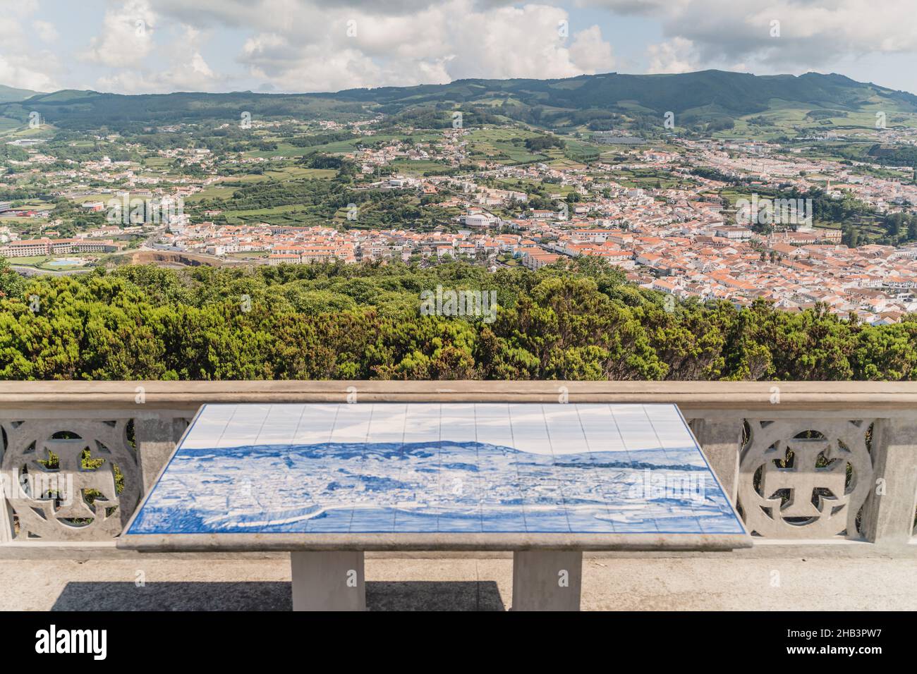 Monte Brasil, Terceira Island, Azores, Portugal, Pico das cruzinhas ...