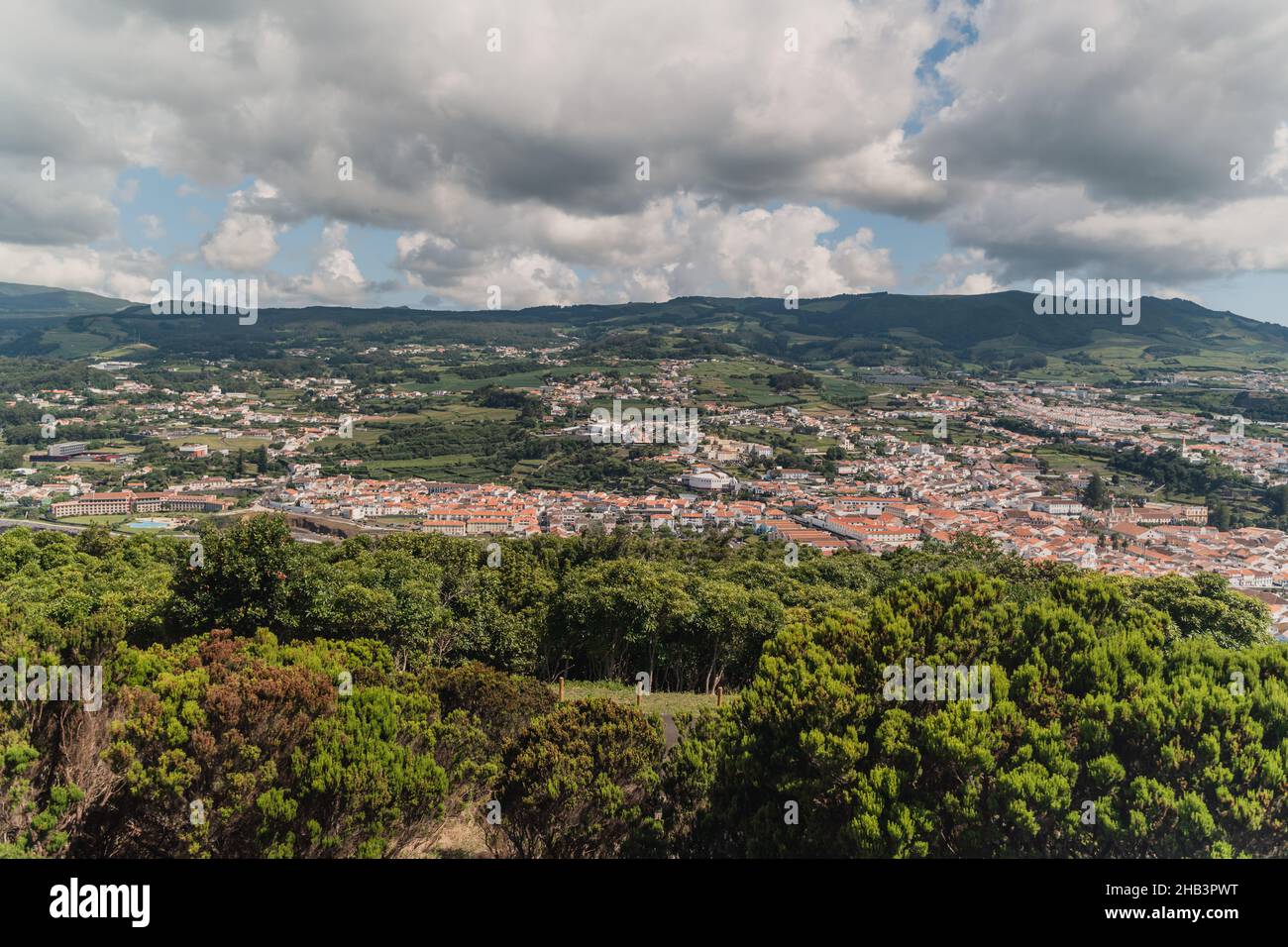 Monte Brasil, Terceira Island, Azores, Portugal, Pico das cruzinhas ...