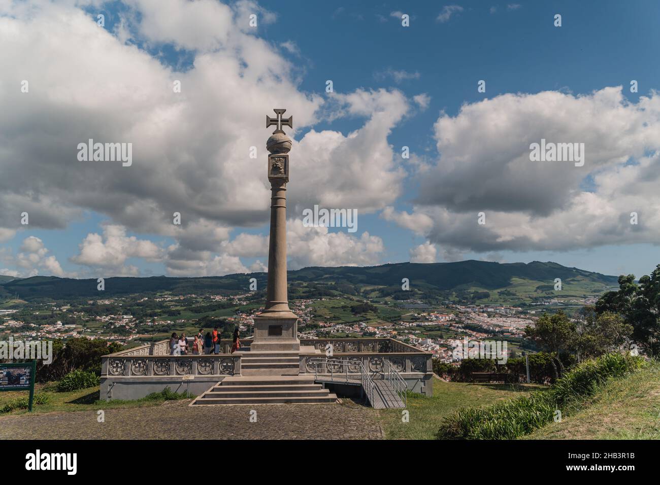 Monte Brasil, Terceira Island, Azores, Portugal, Pico das cruzinhas ...