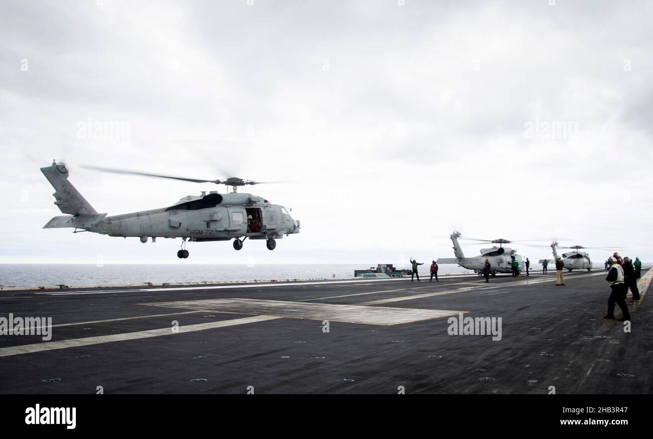 211215-N-Z0368-1002 MEDITERRANEAN SEA (Dec. 15, 2021) An MH-60R Sea ...