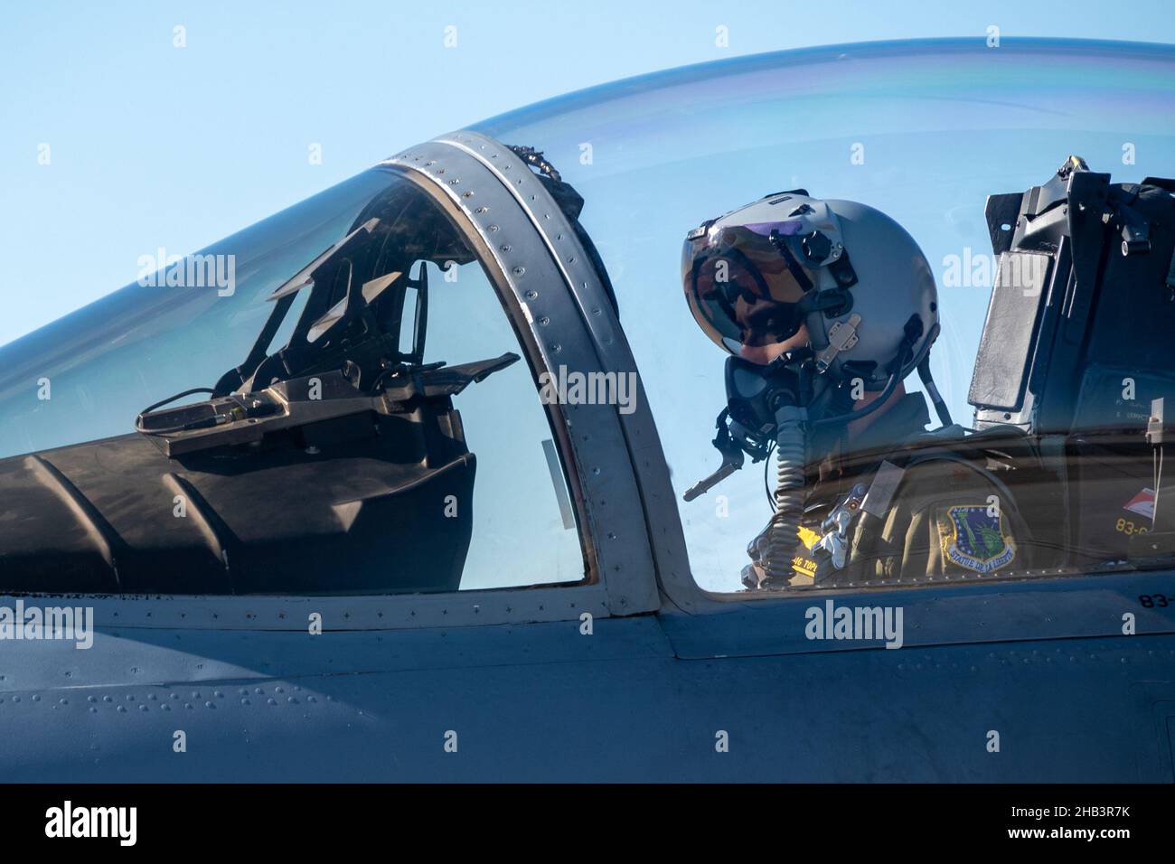 Maj. Michael “Fig” Tope, U.S. Air Force Weapons School student pilot ...