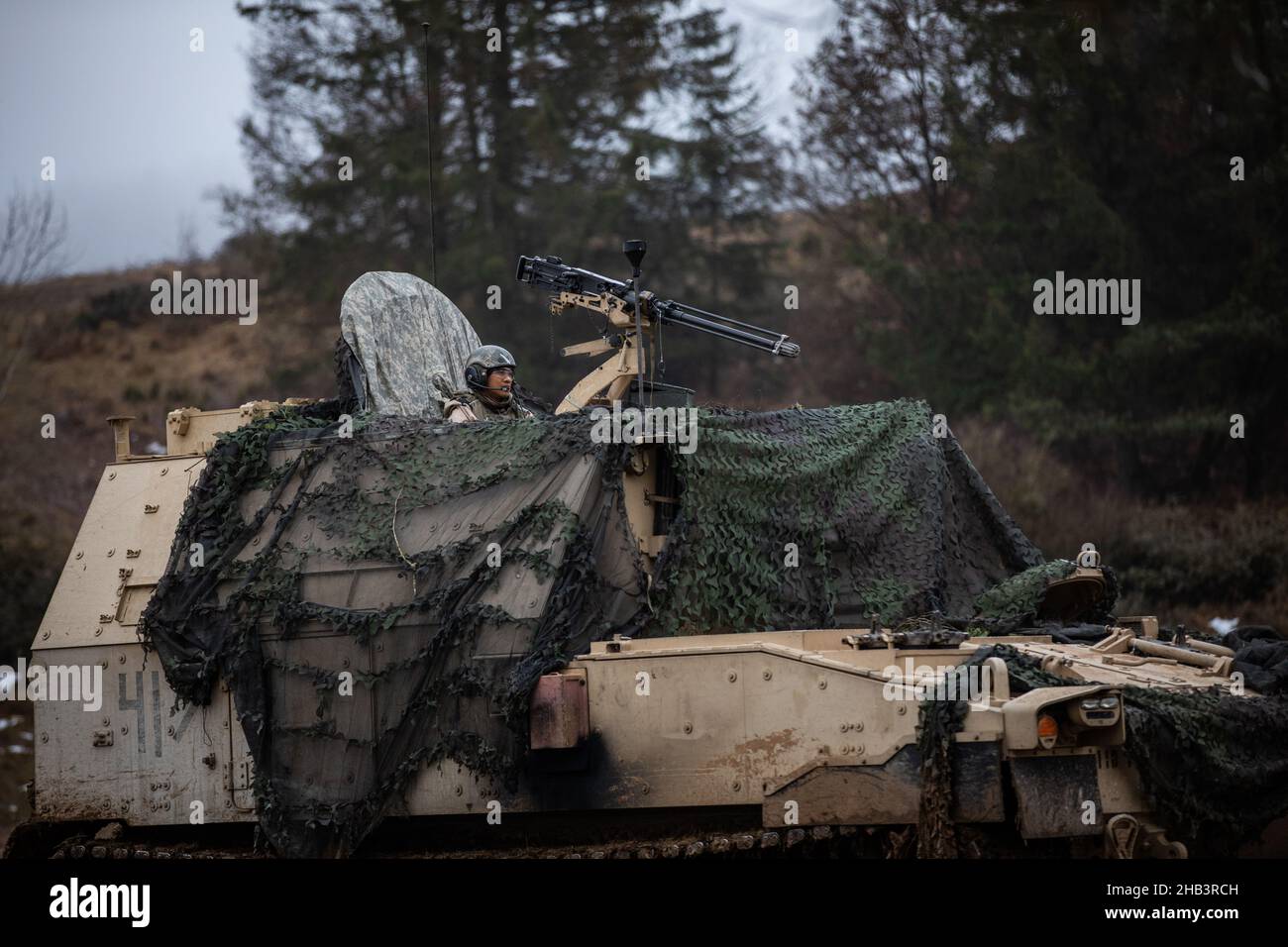 A M992 Field Artillery Ammunition Supply Vehicle with Alpha Battery, 1 ...