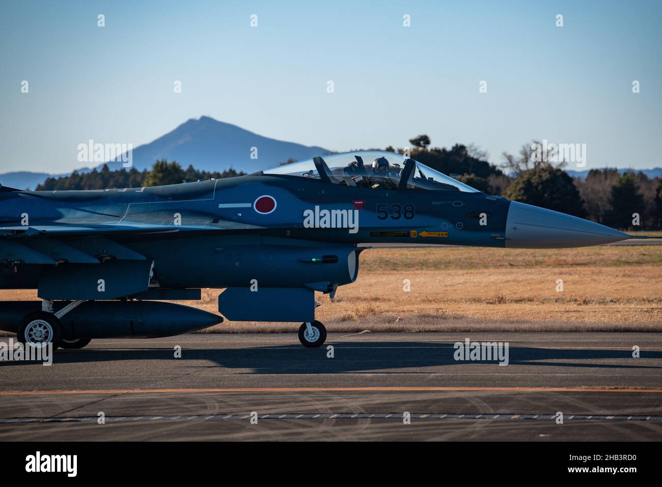 A Japan Air Self-Defense Force F-2A pilot assigned to 3rd Tactical ...