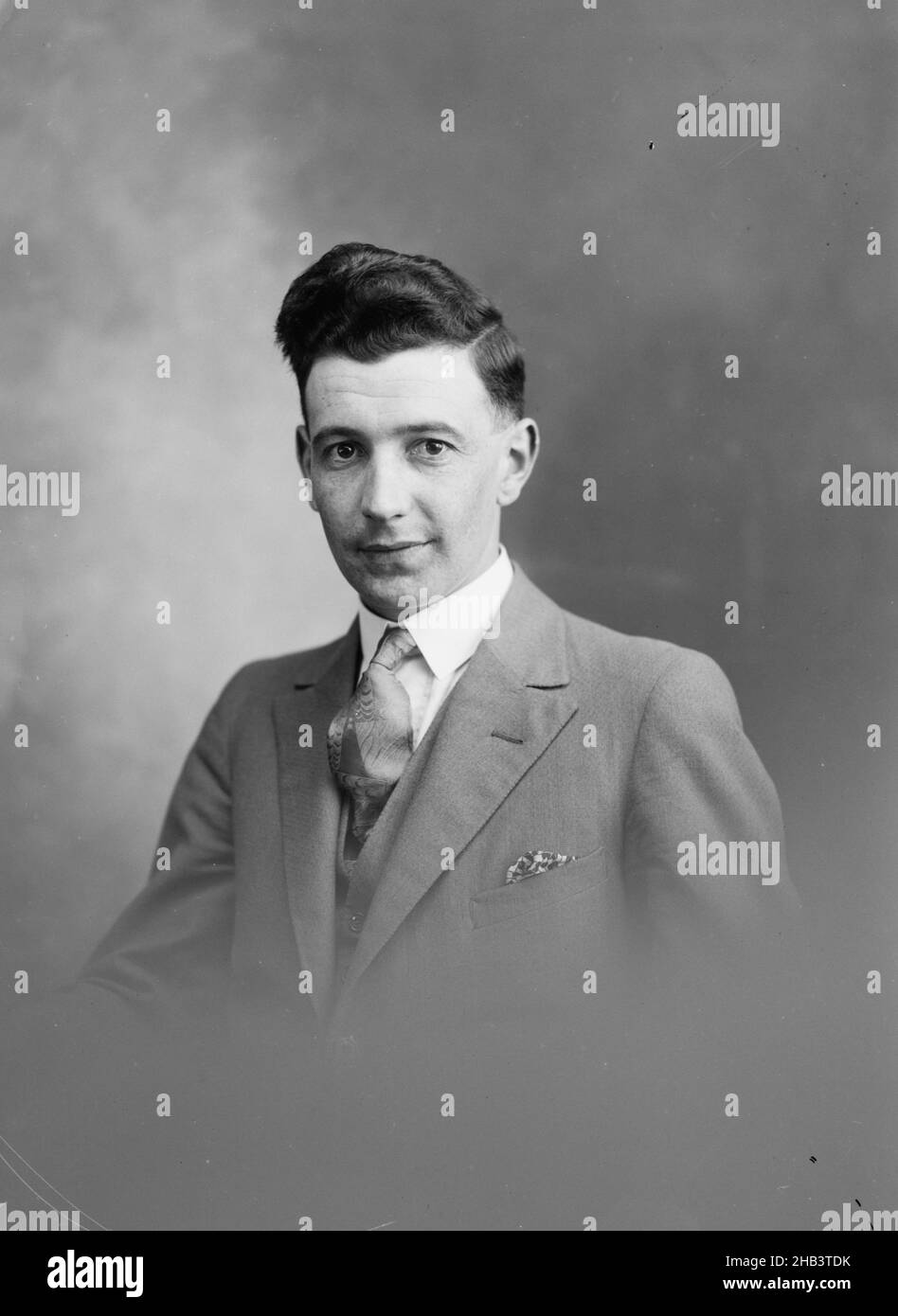 1920s man portrait Black and White Stock Photos & Images - Alamy
