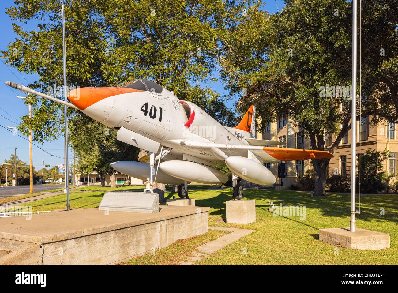 Beeville. Texas, USA - September 25, 2021: Douglas A4 Skyhawk Aircraft ...