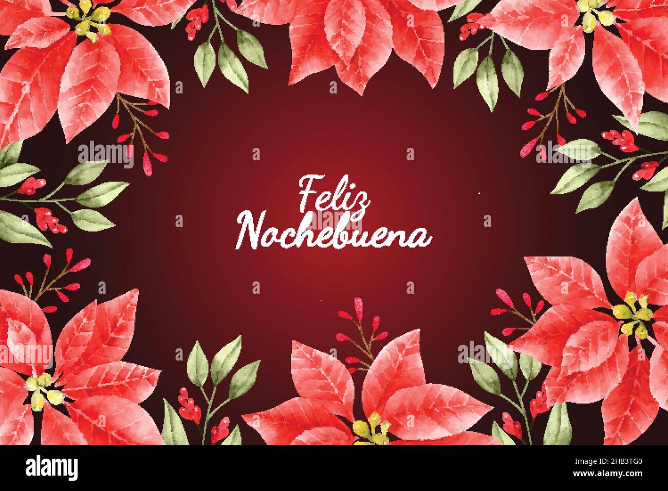 Nochebuena Stock Vector Images - Alamy
