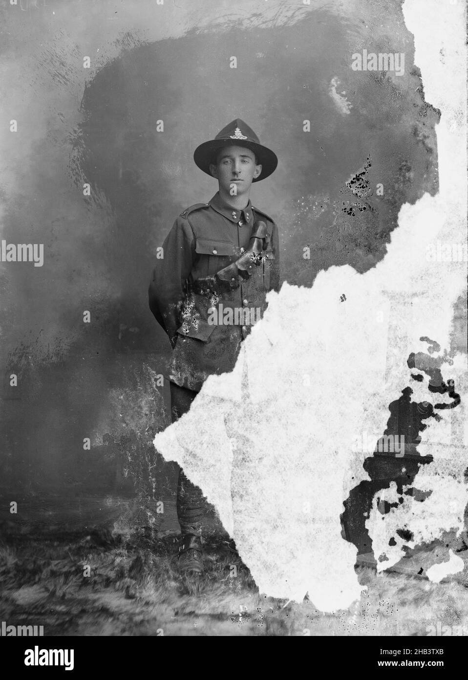 Gunner Alexander Cumming Murray, New Zealand Field Artillery, Berry ...