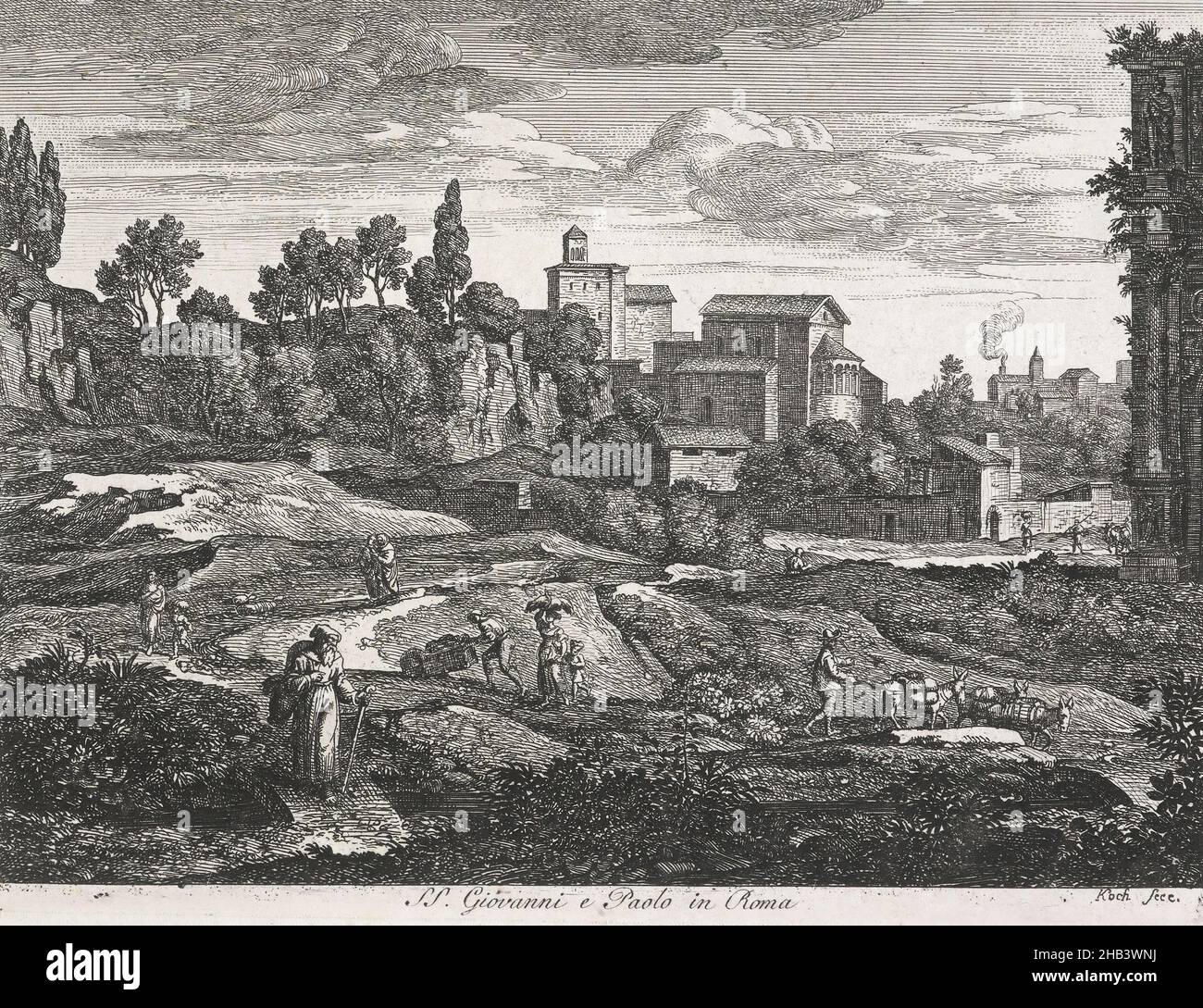 Die Römischen Ansichten (Views of Rome)/ SS. Giovanni e Paolo in Roma ...