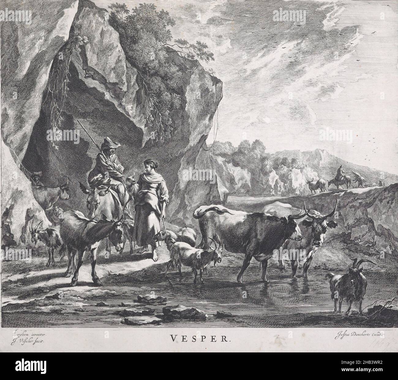 Jan de visscher johannes visscher hi-res stock photography and images ...