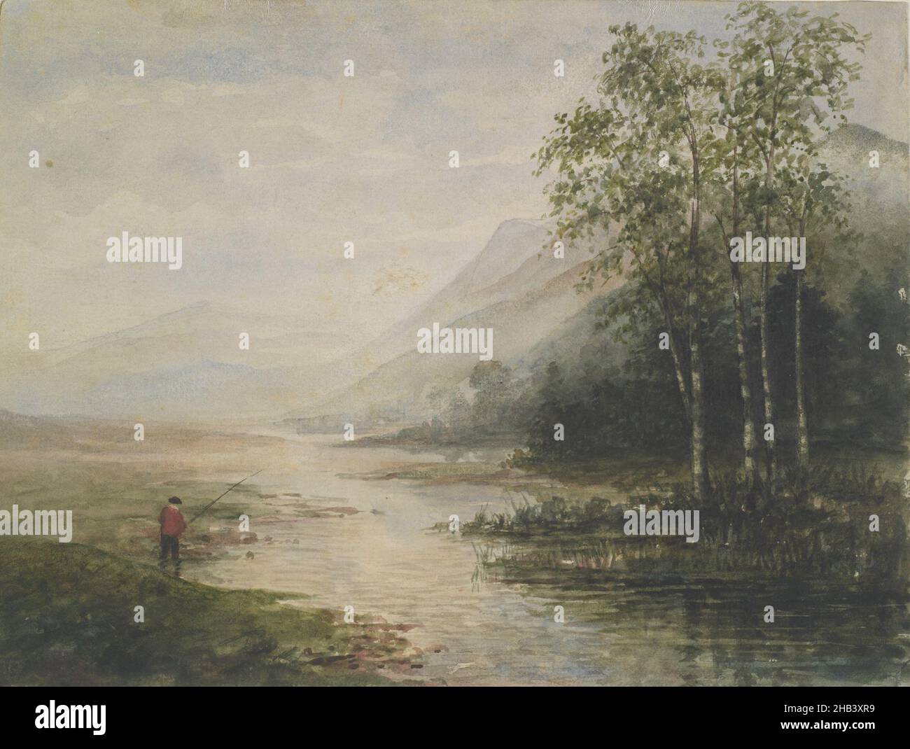 Bettws - Y - Coed, North Wales, Benjamin Leader Stock Photo - Alamy