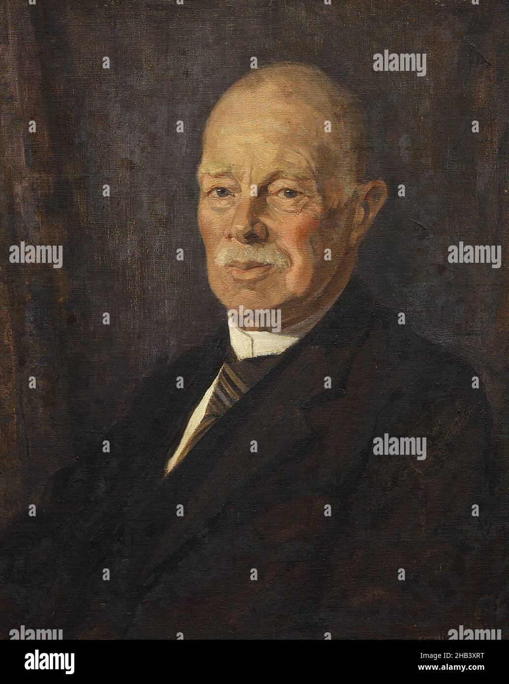 Portrait of George Vernon Hudson, Mary Tripe, artist, 1930s Stock Photo ...