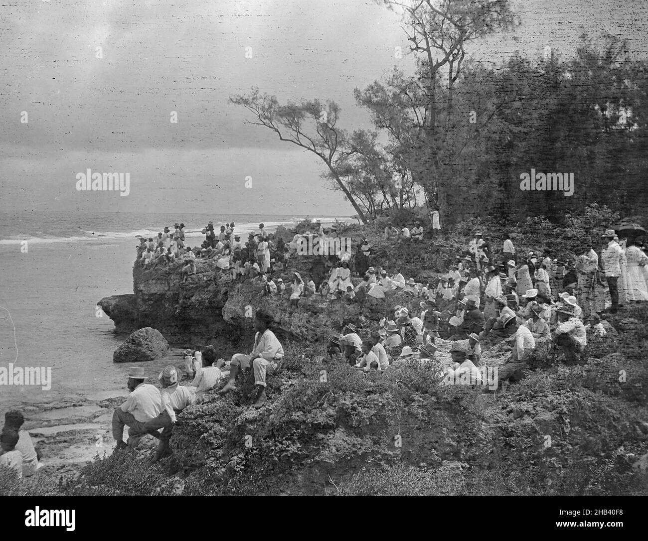 Ma'uke, William Saunderson Cooper, 1910s, Mauke Stock Photo - Alamy