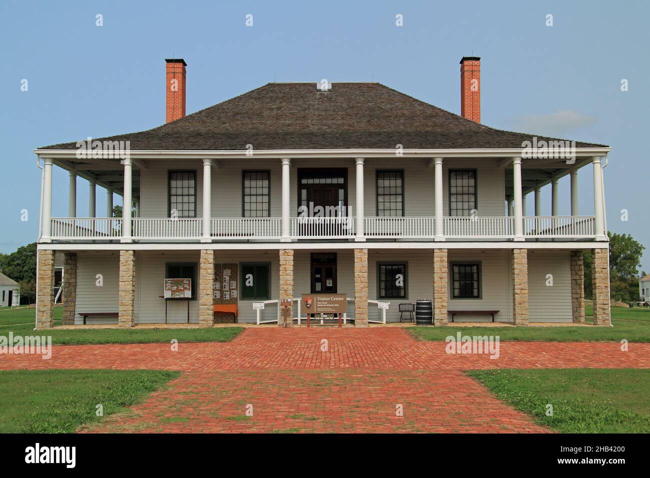 In the mid nineteenth century Fort Scott served as an outpost for US ...