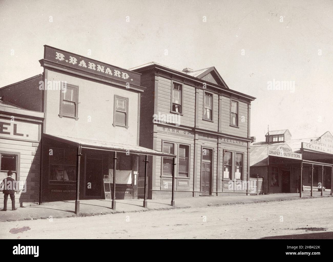 Main Street - Naseby, Burton Brothers studio, 1870-1880s, Naseby Stock ...