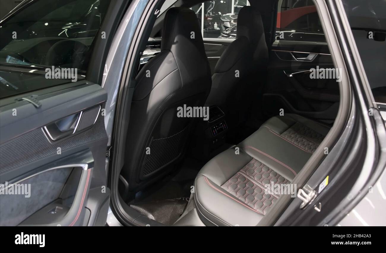 Audi rs6 interior hi-res stock photography and images - Alamy