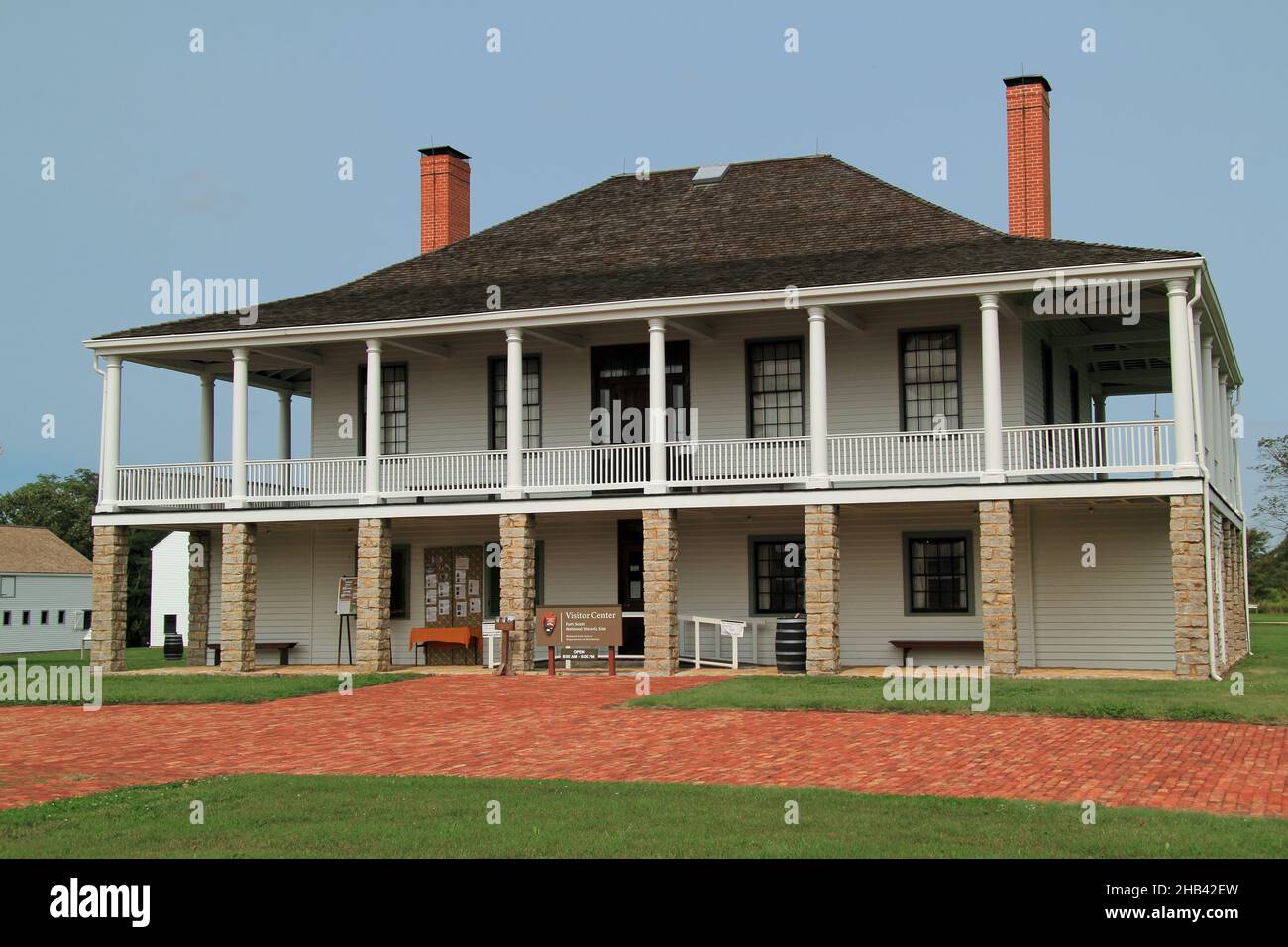 In the mid nineteenth century Fort Scott served as an outpost for US ...