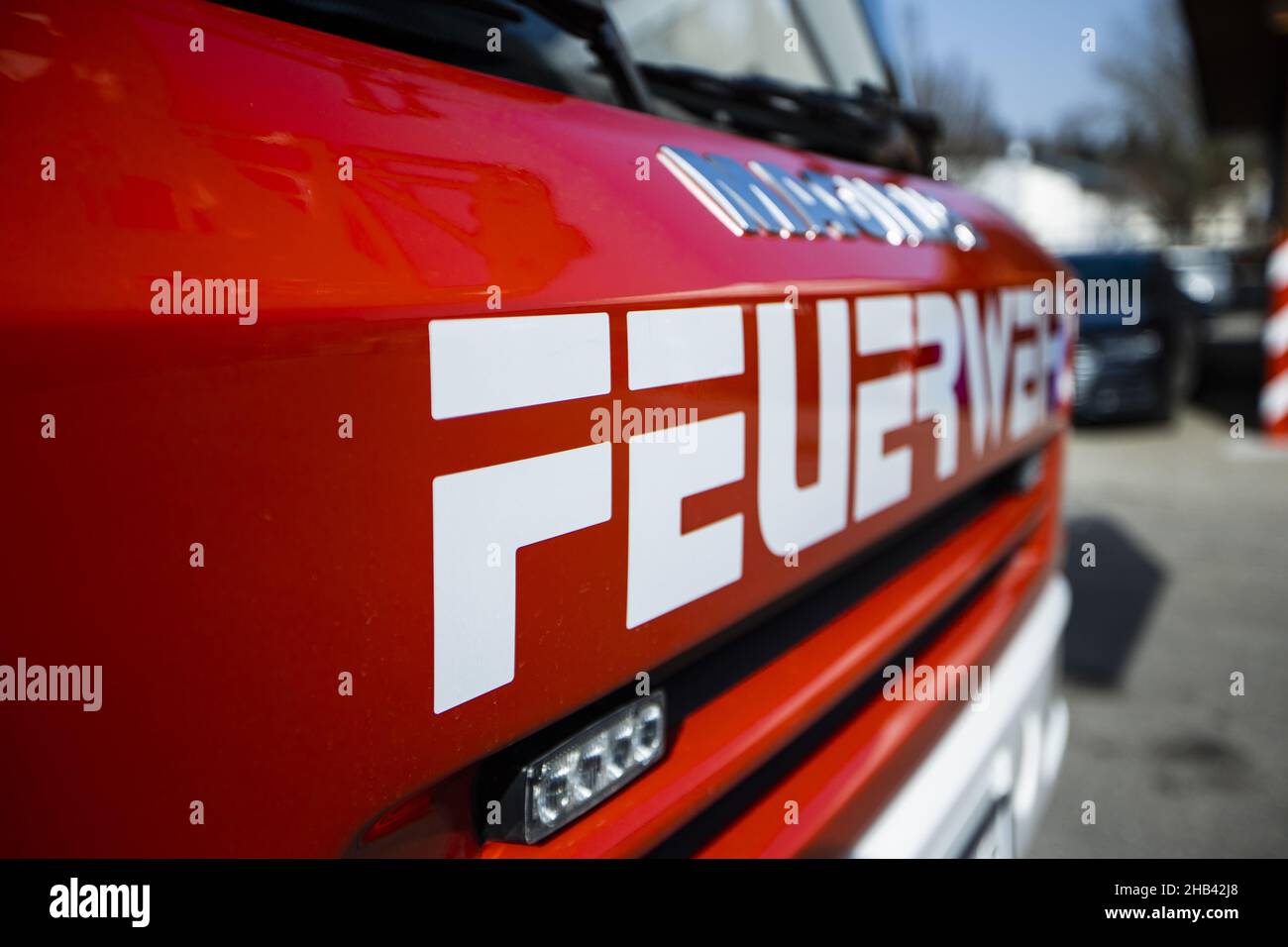 German fire department red hi-res stock photography and images - Alamy