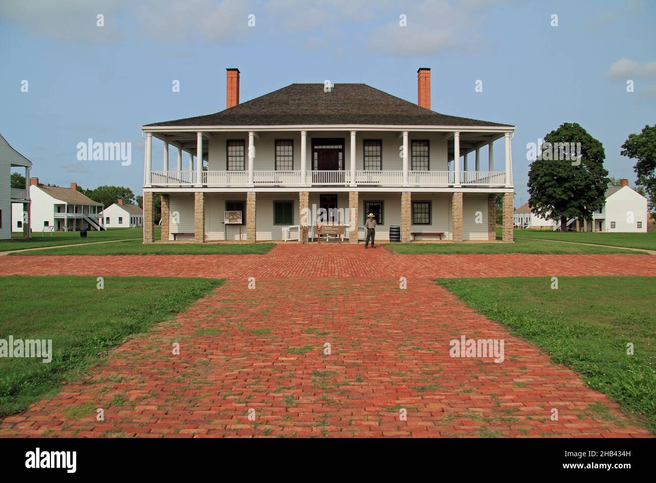 In the mid nineteenth century Fort Scott served as an outpost for US ...