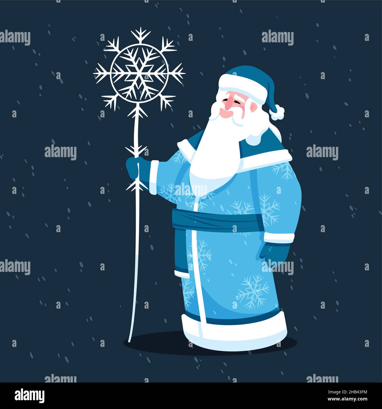 Ded moroz vector vectors hi-res stock photography and images - Alamy