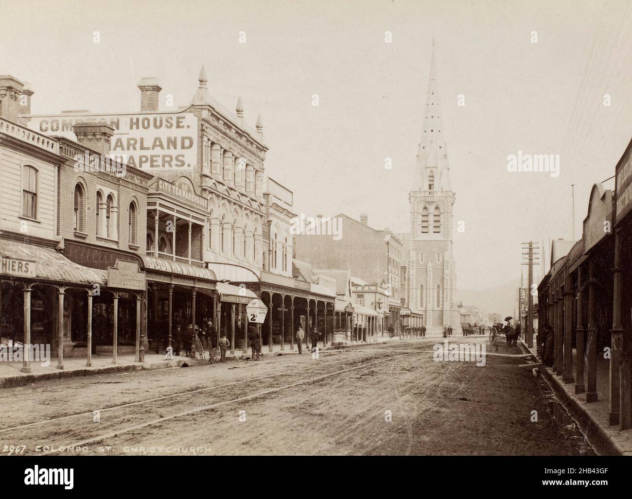 Christchurch colombo st hi-res stock photography and images - Alamy
