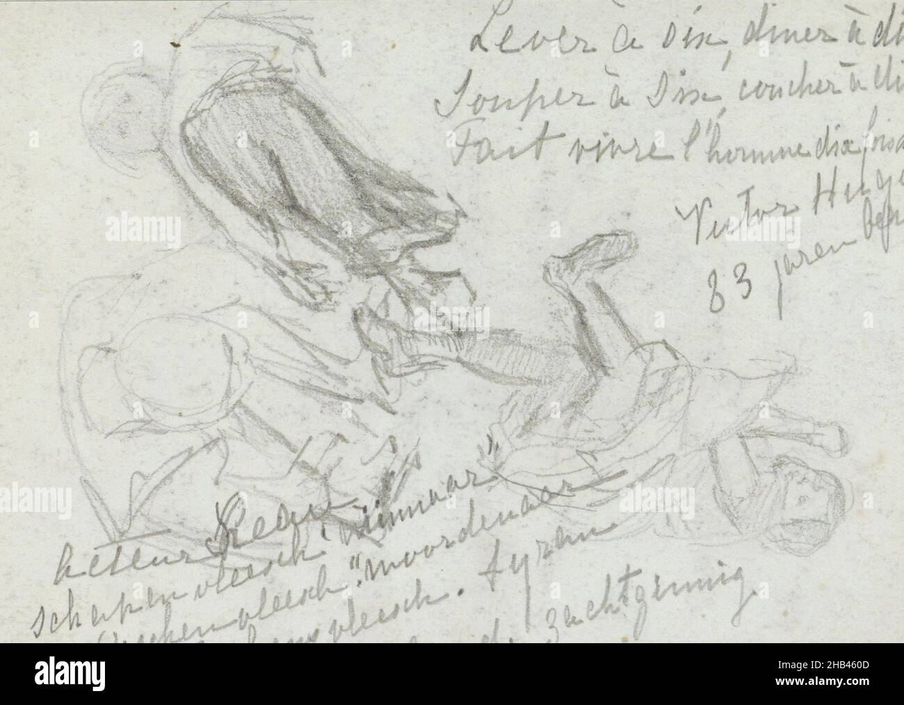 Including a bending figure and a girl with one leg in the air. Sheet 1 ...