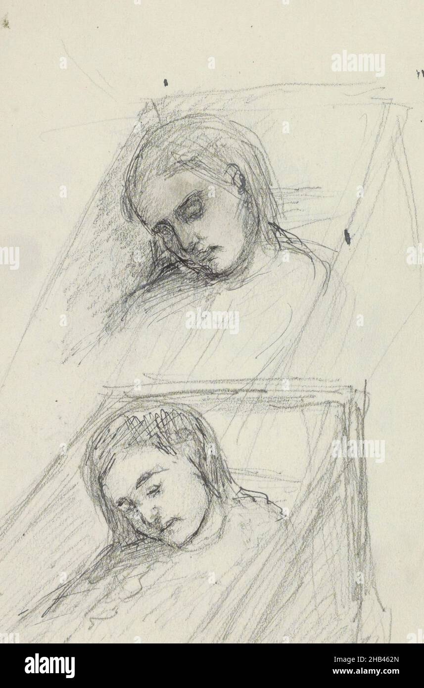 Girl In Coffin Drawing