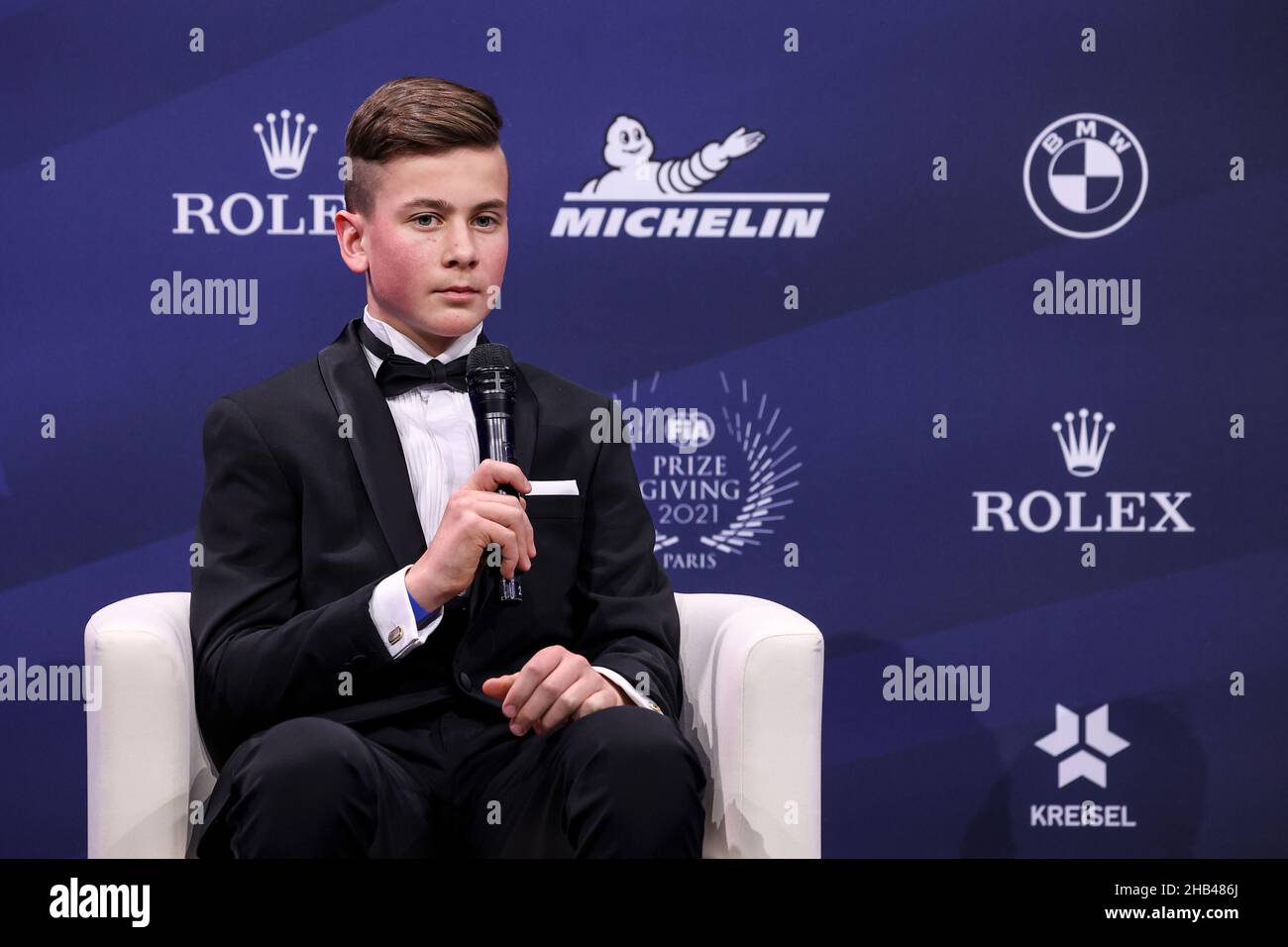 Paris, France. 16th Dec, 2021. Taponen Tuukka (fin), Winner of the FIA ...