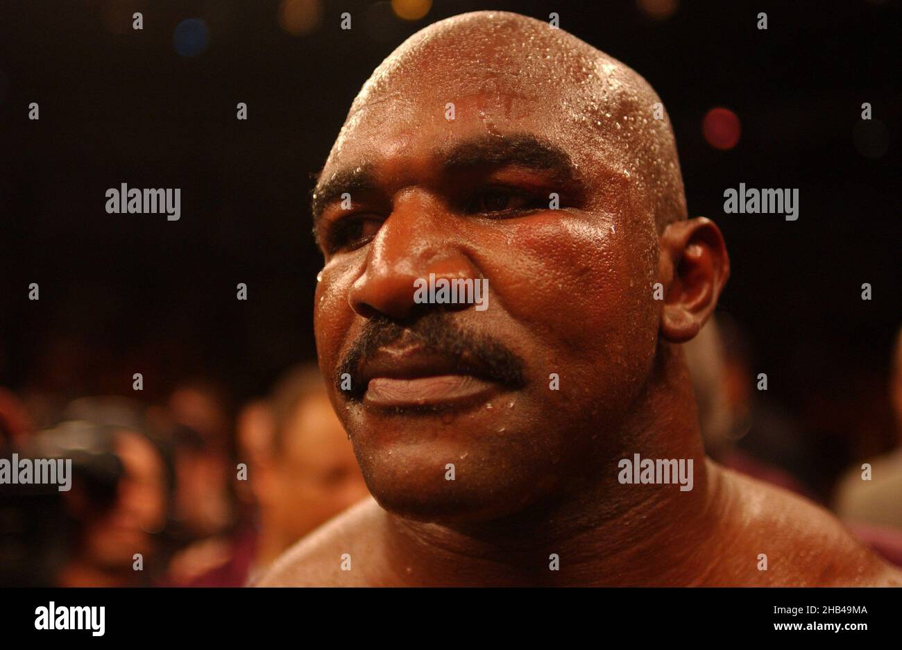 New York, NY, USA. 16th Dec, 2021. Evander Holyfield, shown here in ...