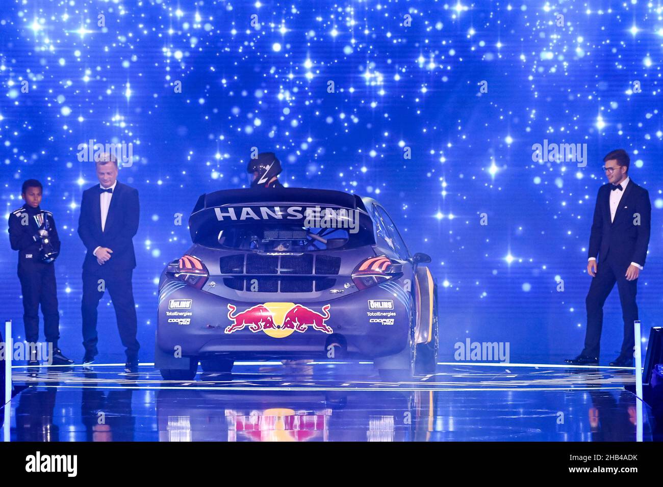 Paris, France. 16th Dec, 2021. Hansen Timmy (swe), 2nd of the FIA World ...