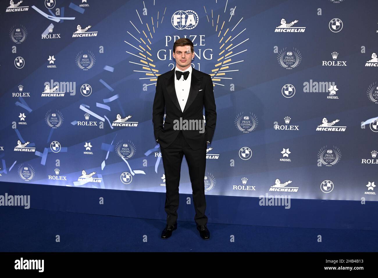 Paris, France. 16th Dec, 2021. Verstappen Max (nld), Winner of the FIA ...