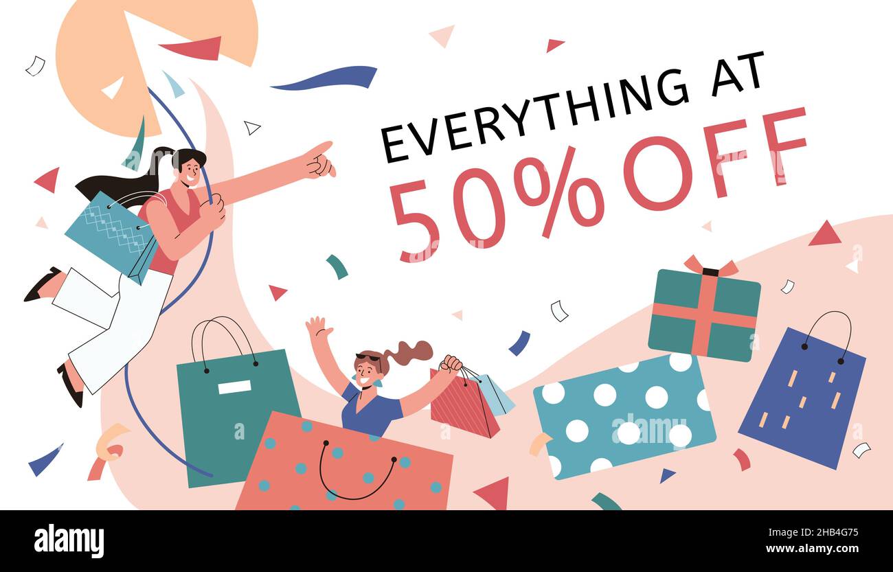 Happy two women in Stock Vector Images - Alamy