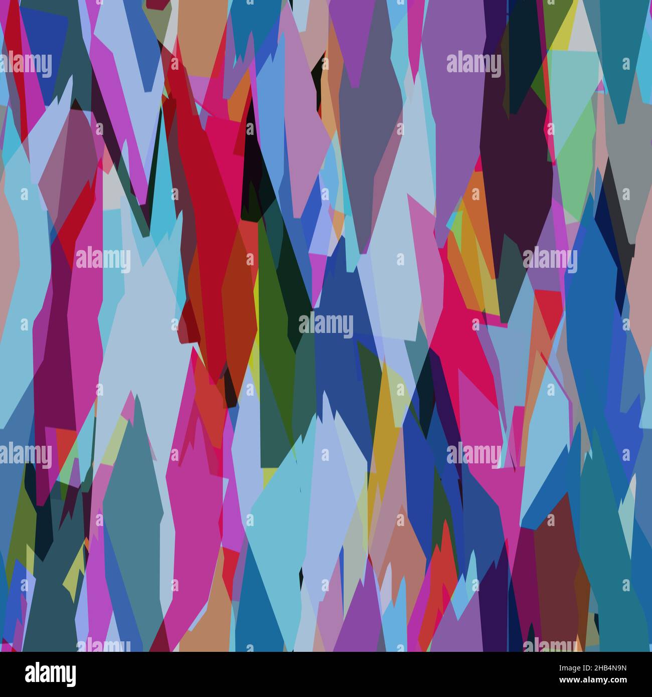 Seamless funky expressive and energetic paper cut out collage surface ...