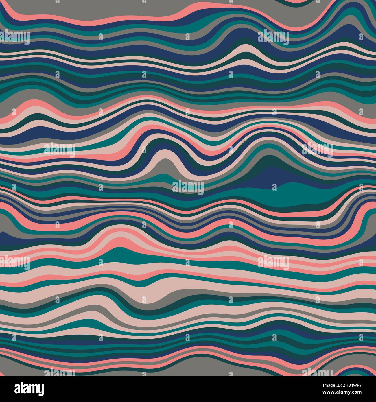 Seamless wavy stripe surface pattern design for print Stock Photo - Alamy
